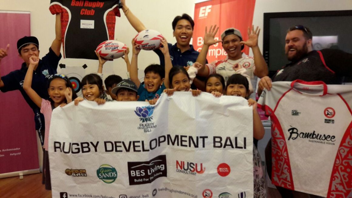 Rugby Bali celebrates Olympic Month with students at English First Bali ...